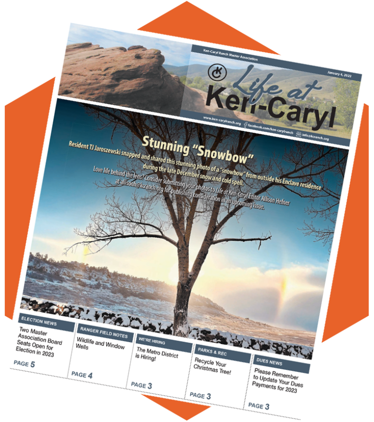 Newspaper & E-news Archives - Ken-Caryl Ranch